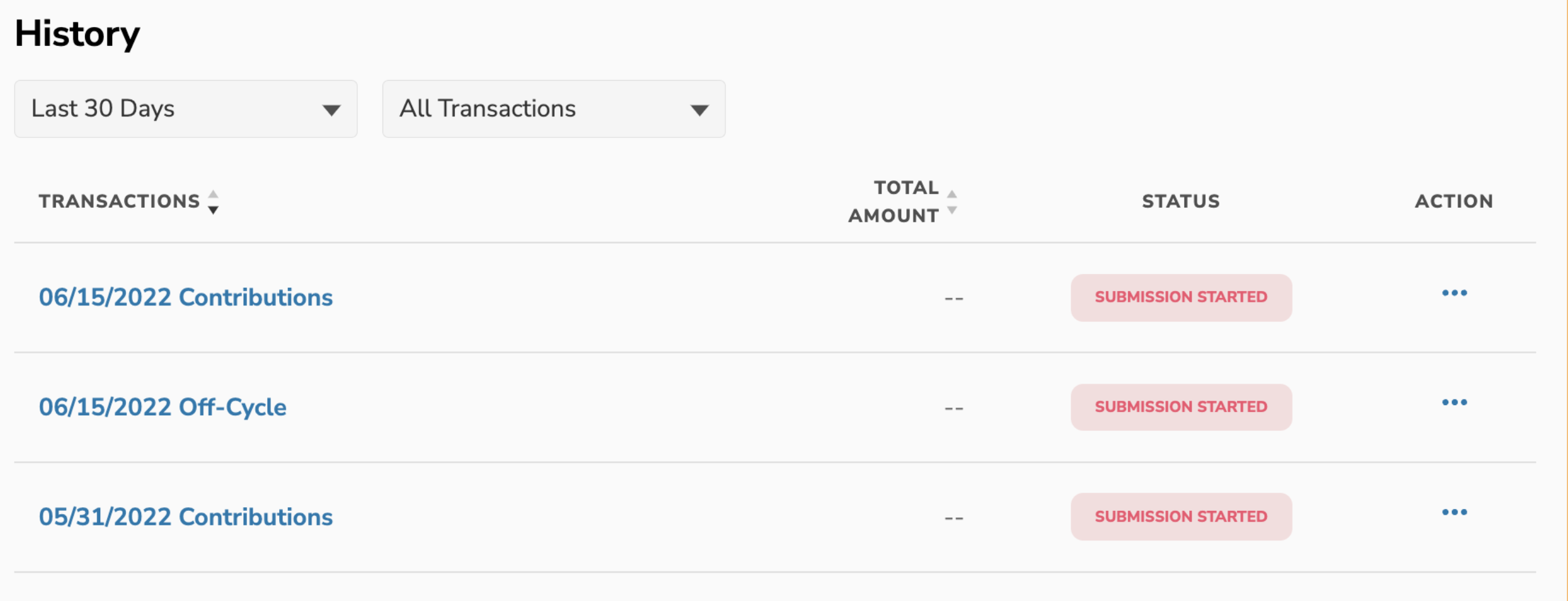 Contributions Page – FutureStep