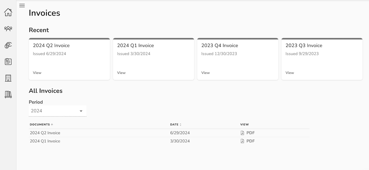 An Overview of the Invoices Page – FutureStep